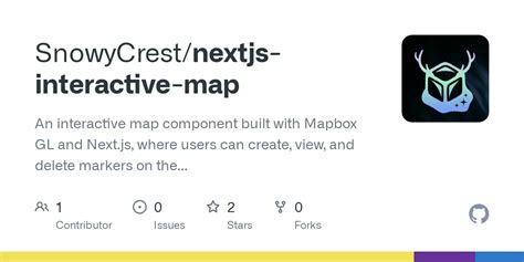 Github Snowycrestnextjs Interactive Map An Interactive Map