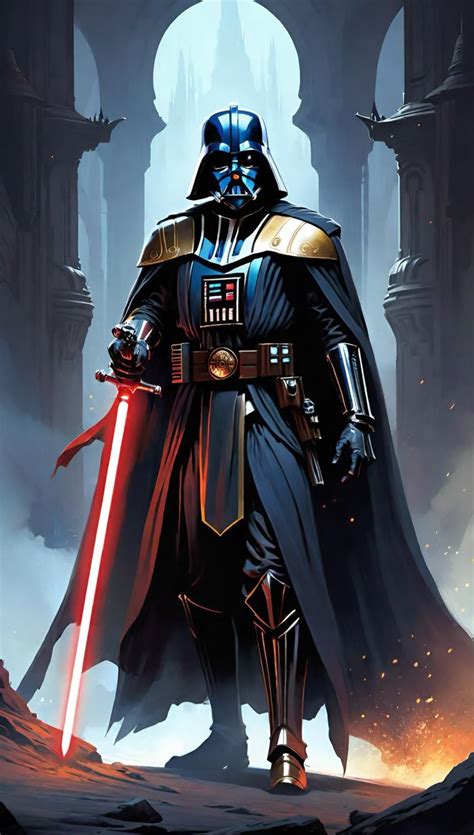 Darth Vader From Star Wars Wallpaper Digital Art Design Cool Darth Vader Wallpapers Darth