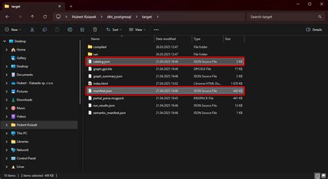 Connecting To Dbt Core Artifacts From Path Dataedo Documentation