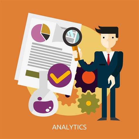 Analytics Conceptual Illustration Design 474258 Vector Art At Vecteezy