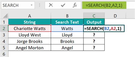 Search Function In Excel Formula Examples How To Use