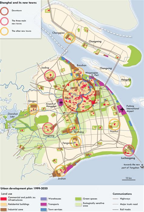 Hafen Shanghai Yangshan Karte Port Of Chongqing Karte Jffa