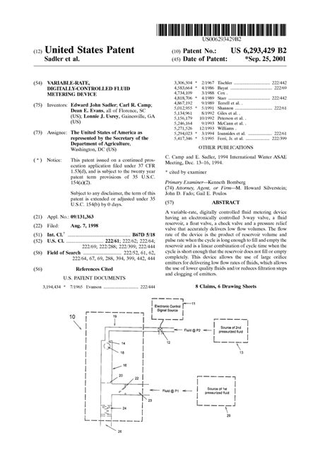 Pdf Variable Rate Digitally Controlled Fluid Metering Device