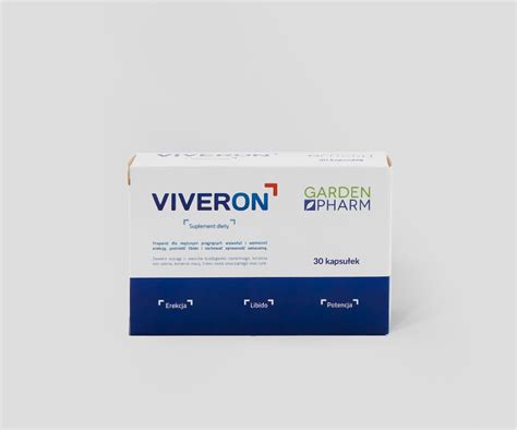 Tabletki na libido i potencję z żeń szeniem i buzdygankiem naziemnym Viveron GardenPharm
