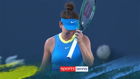 Miami Open Simona Halep Beaten On Return From Doping Ban Despite