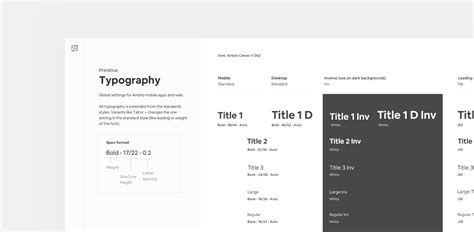 Typography Design System