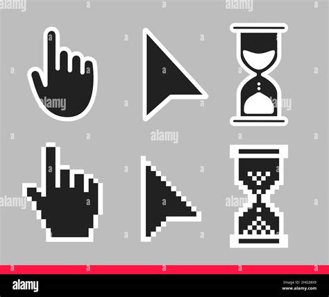 Windows Hourglass Arrow Icon Blue And White Arrows Appear On Top Of