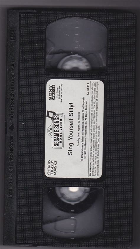 Sesame Street Sing Yourself Silly Vhs Yaxa Colombia