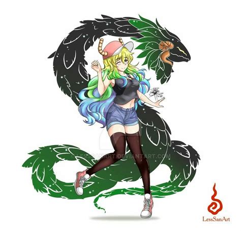 Quetzalcoatl Dragon Art Dragon Maid Dragon Forms Miss Kobayashis