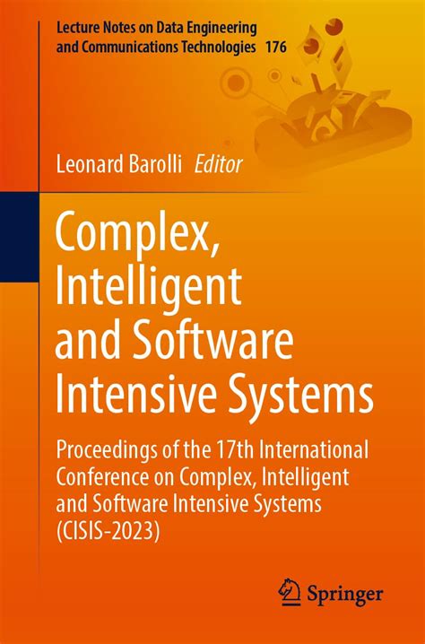 complex intelligent and software intensive systems proceedings of the