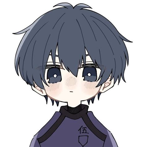 Blue Lock Isagi In 2024 Anime Chibi Blue Anime Chibi