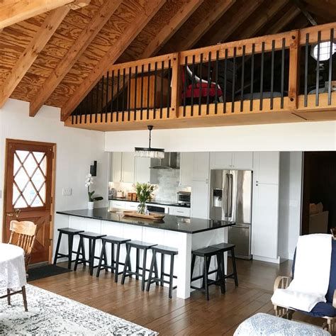 Open Plan Kitchen And Great Room House Plan With Loft Loft Above