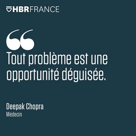Quand La Harvard Business Review Cite Deepak Chopra Et La Médecine De