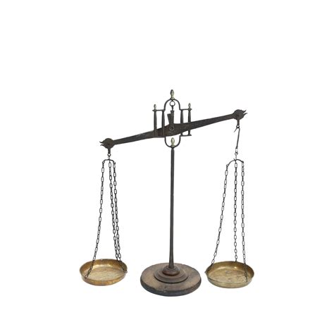 19th Century Balancing Scale Maison Maison Design