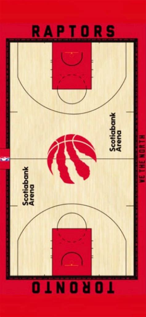 Toronto Raptors Nba Arenas Nba Basketball Court Toronto Raptors