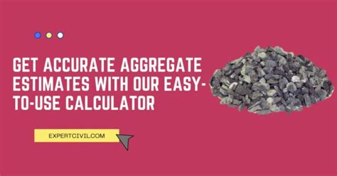 Stone Aggregate Calculator