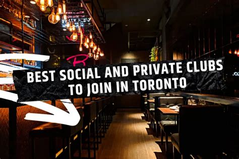 The Best Social Clubs To Join In Toronto 2023