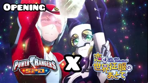 Power Rangers But Its Anime Love After World Domination Power