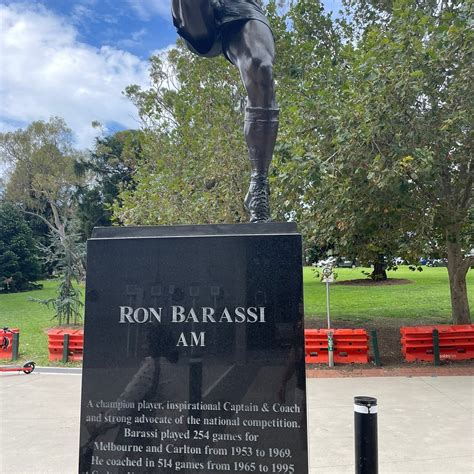 Ron Barassi Jnr Statue All You Need To Know Before You Go 2025