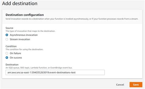 AWS Lambda Destinations Simplified CloudySave