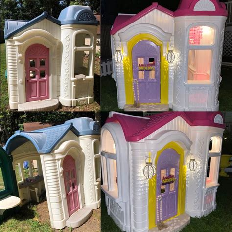 Little Tikes Playhouse Makeover