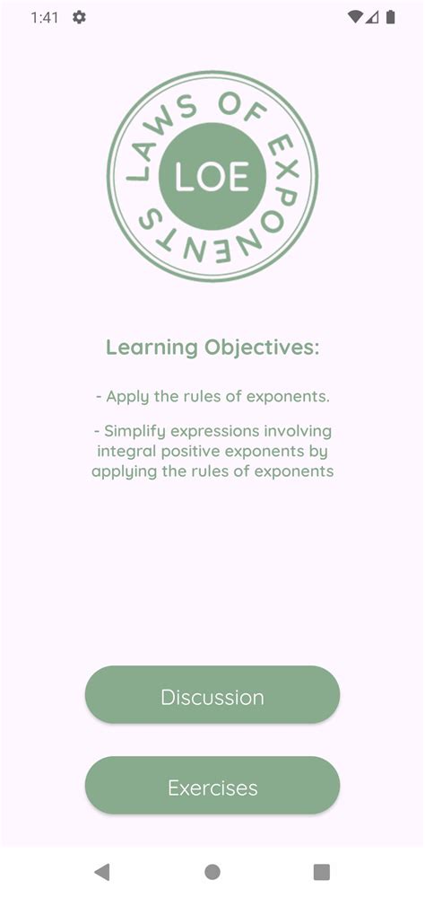 Laws Of Exponent Apk For Android Download
