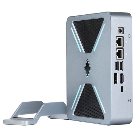 Mini Pc Fanless Design Barebone Amd Ryzen 8 Core Micro Desktop Computer