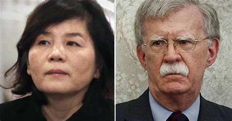 北최선희 볼턴 맹비난 경고하는데 그런 식으로 하면 좋은 일 없다