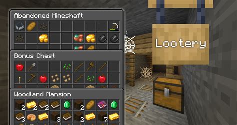 Lootery Minecraft Data Pack