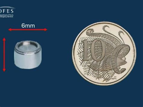 Wa Lost Radioactive Capsule Smaller Than 10c Coin Au
