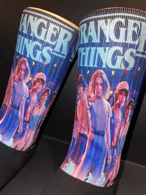 Stranger Things Socks Etsy