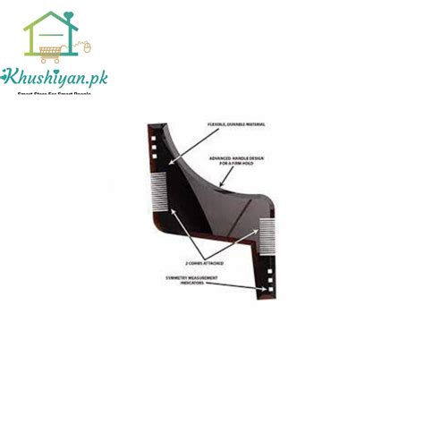 Double Side Beard Shaping Comb For Line Up And Men Bread Comb