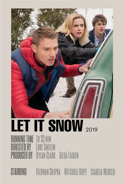 Netflix S Let It Snow Movie Super Hd Poster Artofit