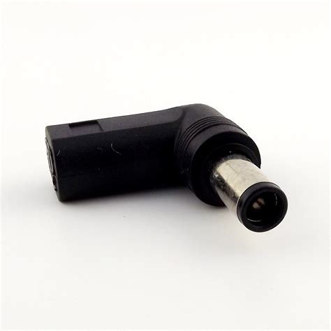 Dc Power 4 5x3 0mm Female To 7 4x5 0mm Male Angled Adapter Connector