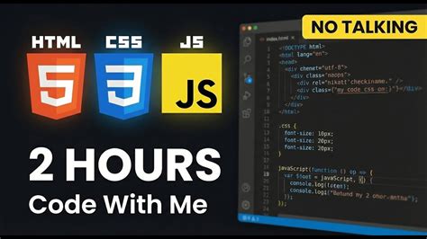 I Coded For 2 Hours Straight Html Css And Javascript Cyber Ui Youtube