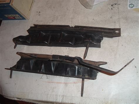 1962 63 64 Ford Galaxie Seat Tracks Bench Ltd Front Mercury Marauder