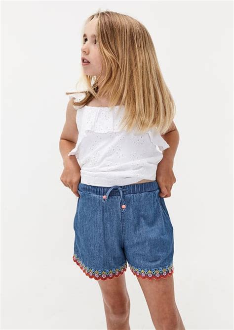Noni Shorts In Noni Blue Ghanda Clothing