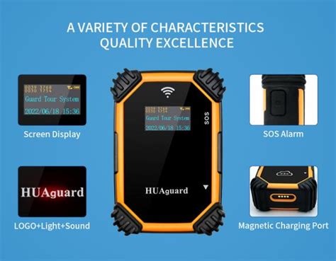 GPRS Network RFID Security Guard Checkpoint System 125kHz 4G Version From China Factory