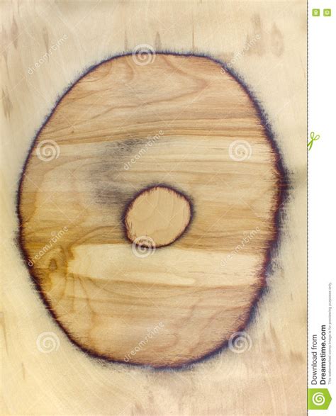 Circular Cross Section Of Gas Cylinder Regulator Stock Image