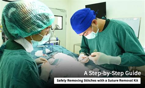 How To Remove Stitches At Home With A Suture Removal Kit Economed