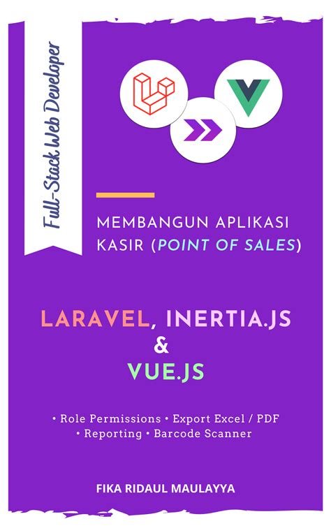 Ebook Membangun Aplikasi Kasir Pos Dengan Laravel Inertiajs Dan Vue