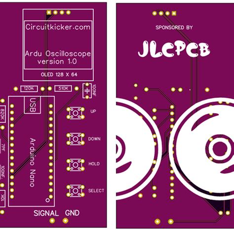 Arduino Nano KHz Digital Portable Oscilloscope Hackaday Io