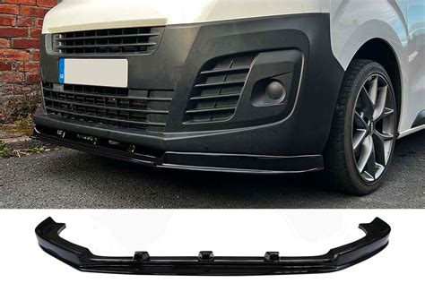 Citroen Dispatch Front Splitter Under Original Bumper 2017 Vanpimps
