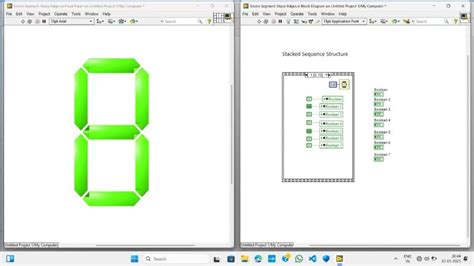 Labview Engineering Automation Programming Sevensegmentdisplay