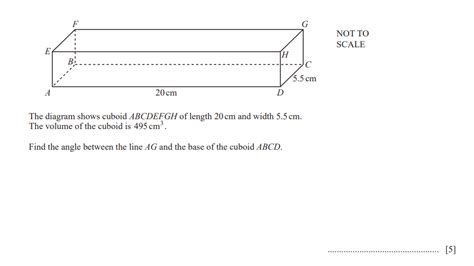 Trigonometry Past Paper Questions For Igcse Cambridge 0580