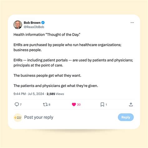 How Primary Record Helps Patients And Providers With Ehr Primary Record Posted On The Topic