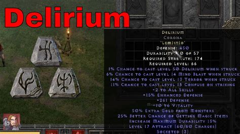 Delirium Runeword At Michael Purdy Blog