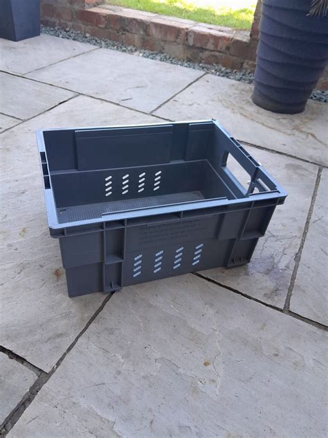 7 X Royal Mail Heavy Duty Plastic Stacking Grelly Uk