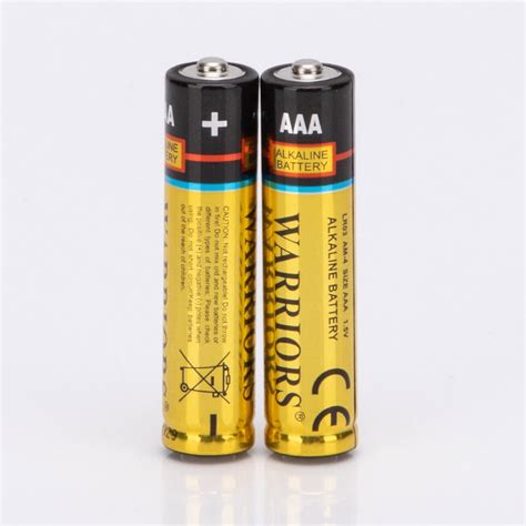 China Mercury Free And Leak Proof Aaa Lr03 Alkaline Batteries
