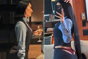 Kim Kardashian Kicks Off Shocking “alls Fair” Fashion With A Thong